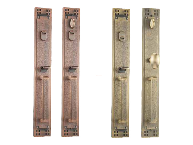 Retro Style Villa Door Grip Handle Lock Set Manufacturer | Fuyu